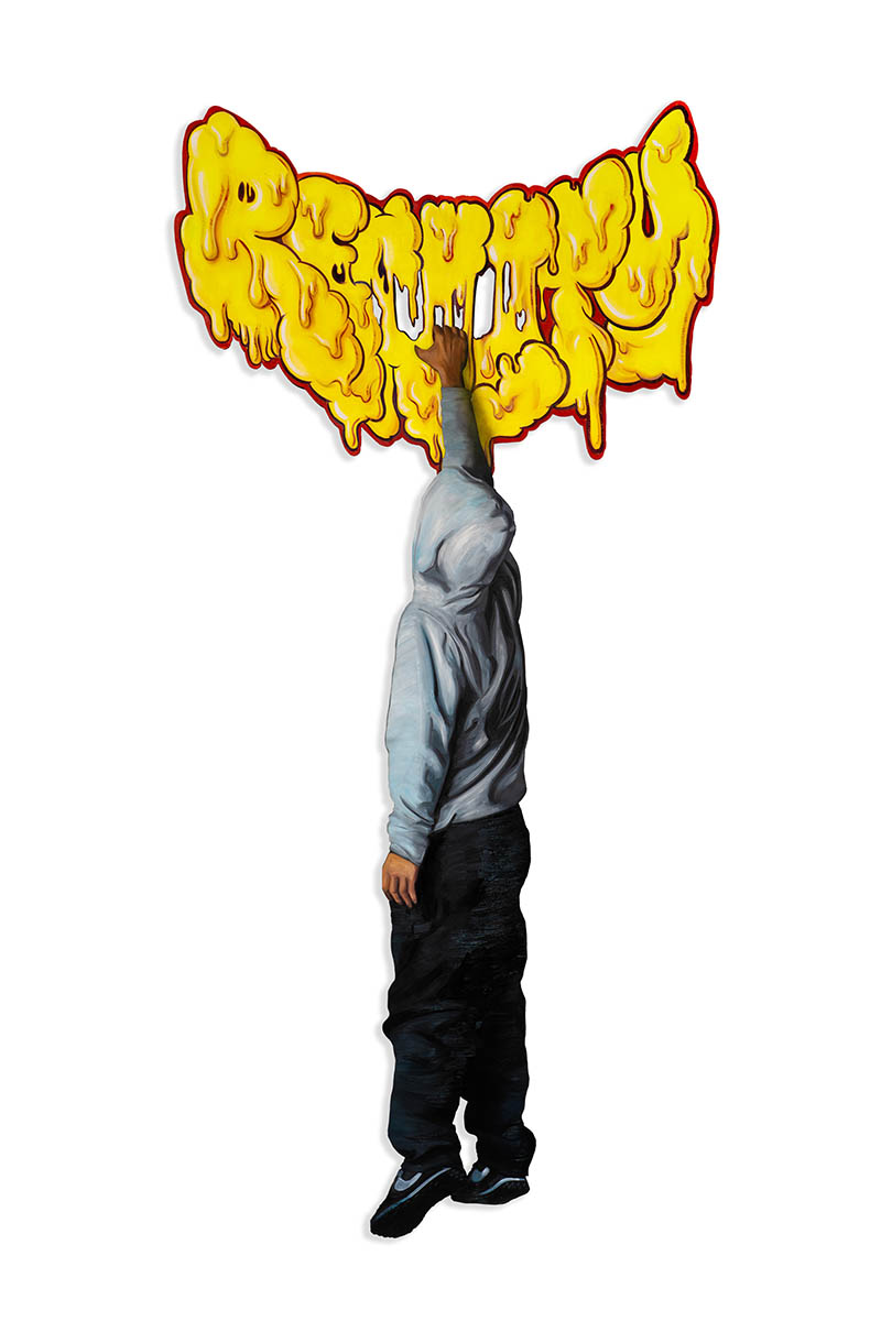Les Nouveaux Riches Magazine – Interview. Street artist Hijack Art