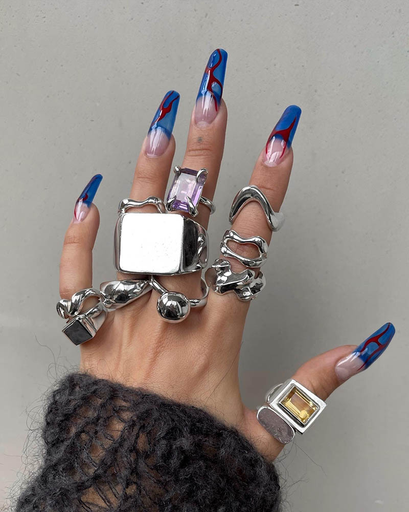 Les Nouveaux Riches Magazine – Jewellery brand. Louise Konrad